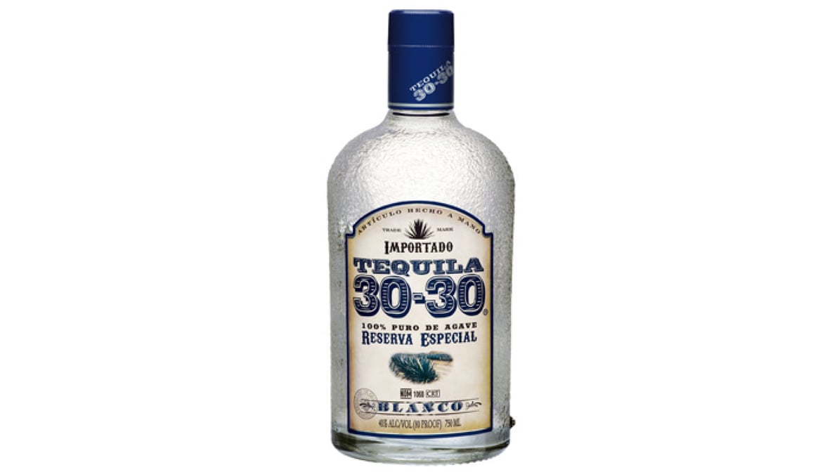 30-30 Blanco Tequila Bottle (750 ml) | Cherry Hill Mini Mart