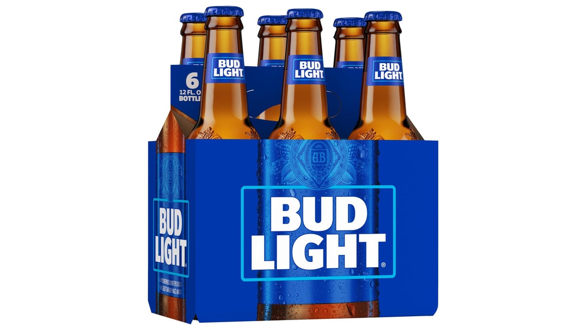 Bud Light Lager (12 oz x 6 ct) | Cherry Hill Mini Mart
