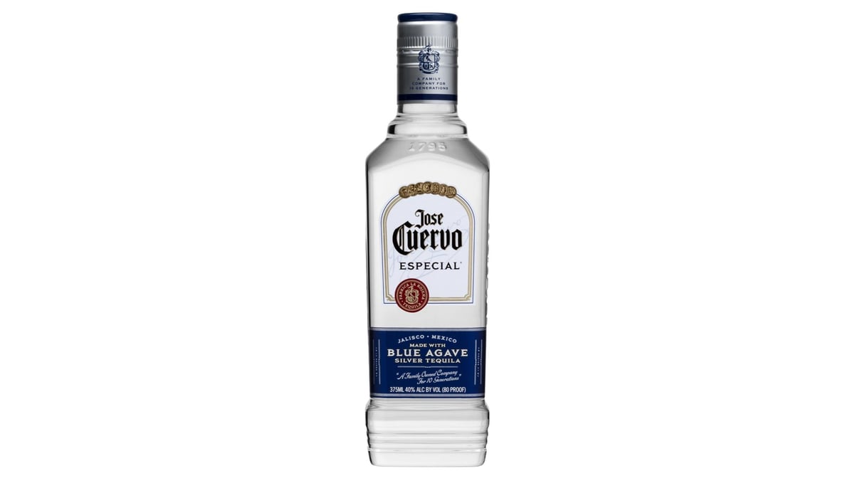 Jose Cuervo Especial Silver Tequila Bottle (375 ml) | Cherry Hill Mini Mart
