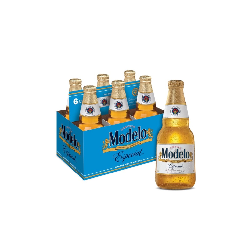 Modelo Especial Mexican Lager Bottles (12 oz x 6 ct) | Cherry Hill Mini ...
